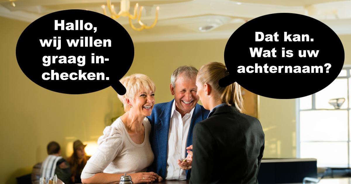Iedereen met deze achternaam moet deze grap op z'n minst één keer in z ...